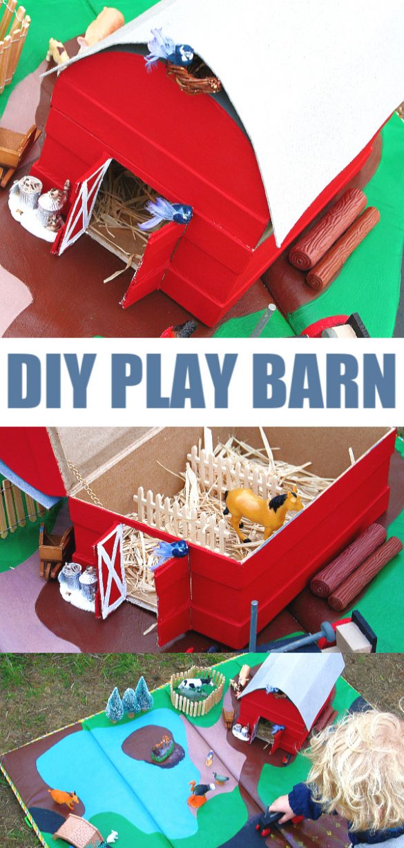 DIY Farm and Barn Craft for Kids | Tonya Staab