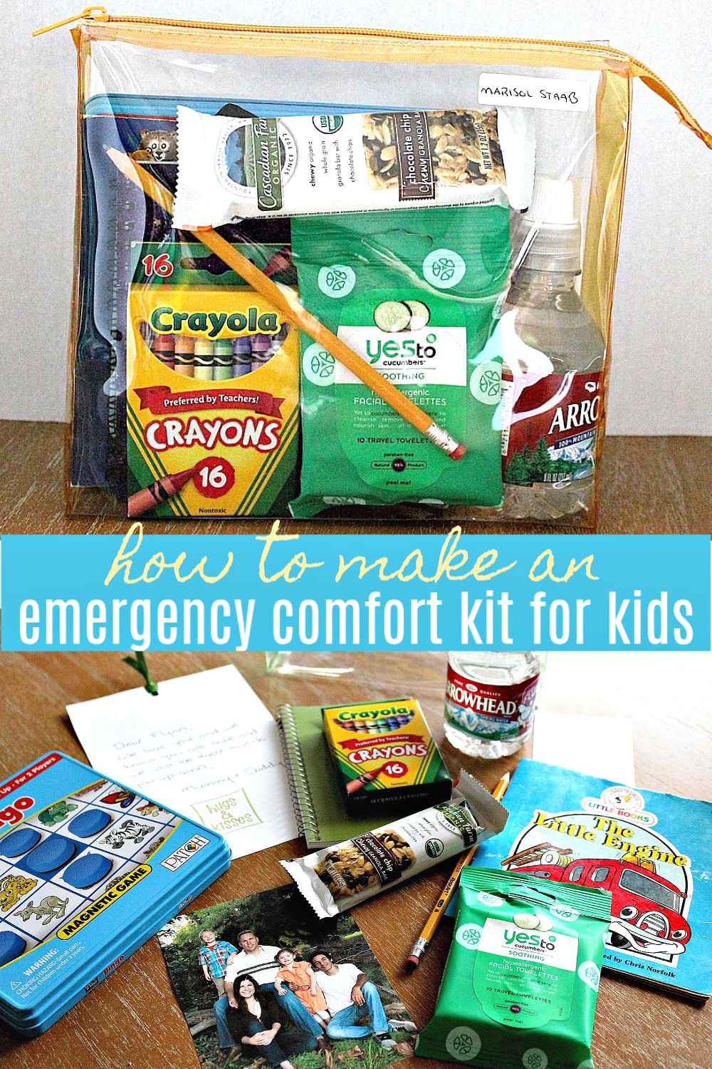 Emergency Kit for Kids to Bring Them Comfort | Tonya Staab