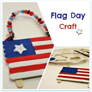 Popsicle Stick Flag Craft for Kids | Tonya Staab