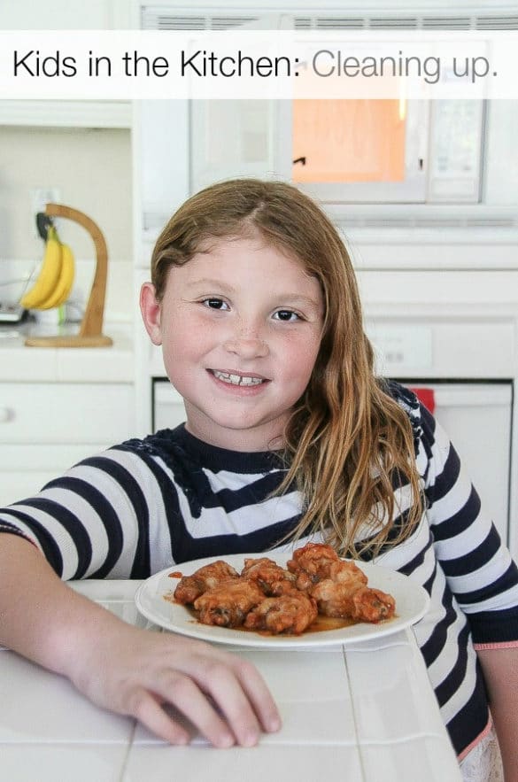 Tips For Teaching Kids How To Clean Up In The Kitchen | Tonya Staab