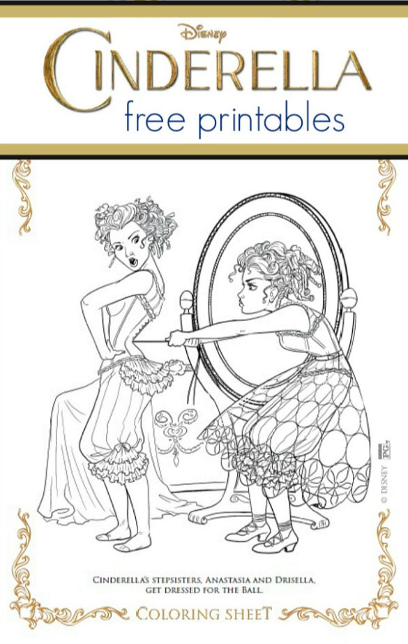 Disney's Cinderella Free Activity Pages | Tonya Staab
