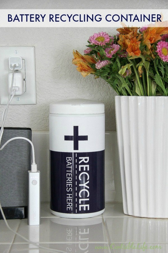 The Centsible Life: Battery Recycling Container | Tonya Staab