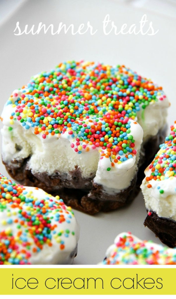 How to Make Individual Mini Ice-Cream Cakes | Tonya Staab