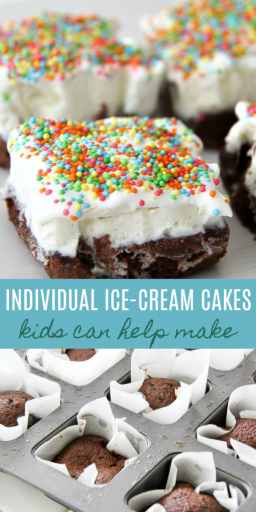 How to Make Individual Mini Ice-Cream Cakes | Tonya Staab