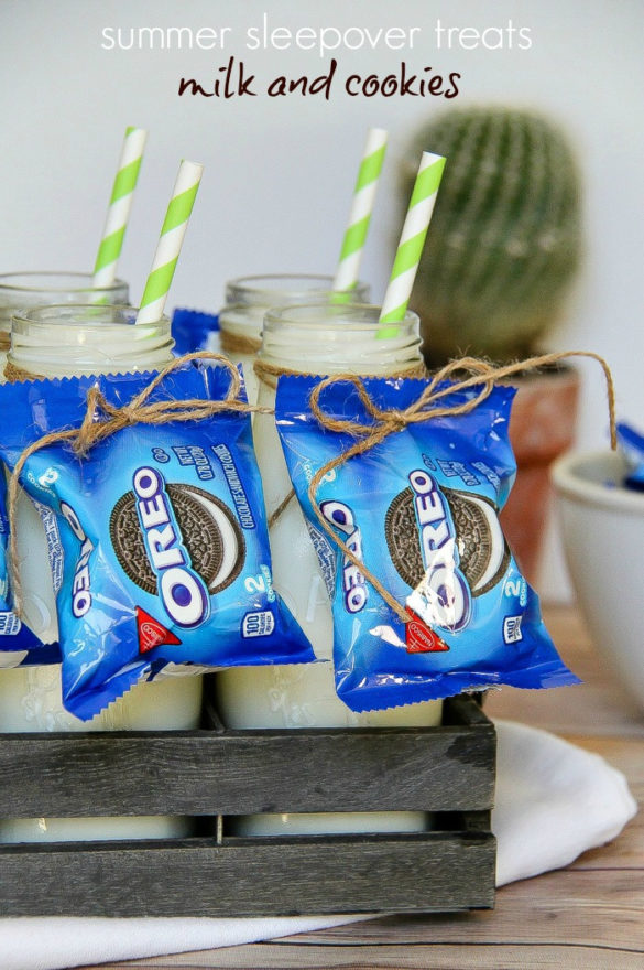 Serve Up These Milk and Cookies Snacks for Sleepovers | Tonya Staab