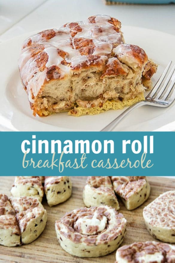 A Cinnamon Roll Breakfast Casserole | Tonya Staab