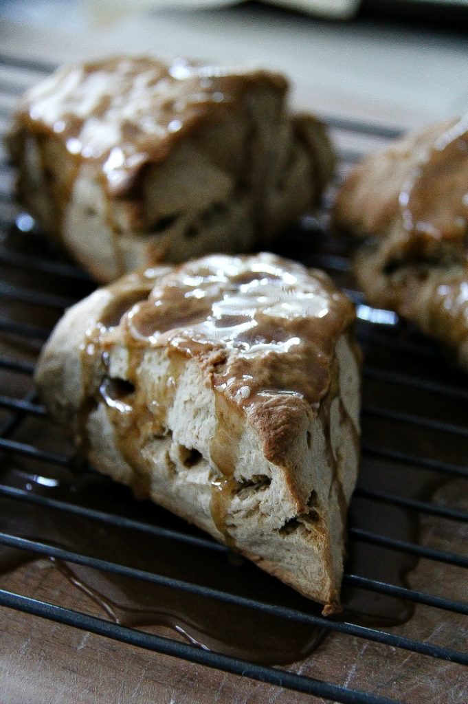 Salted Caramel Scones Recipe | Tonya Staab