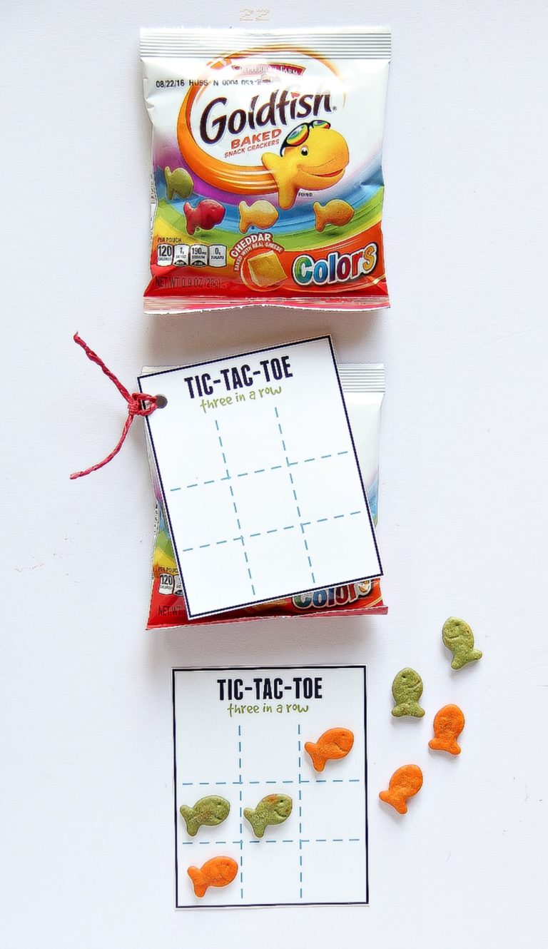 Goldfish Crackers Tic-Tac-Toe Fun for Kids | Tonya Staab