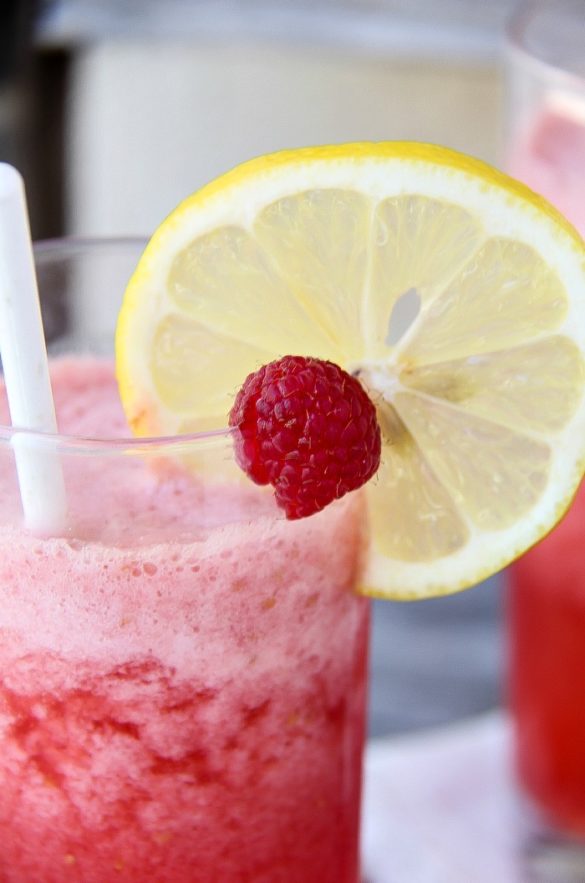 A Raspberry Lemonade Freeze | Tonya Staab