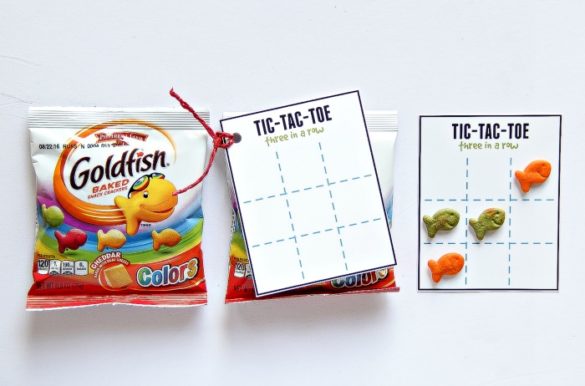 Goldfish Crackers Tic-Tac-Toe Fun for Kids | Tonya Staab