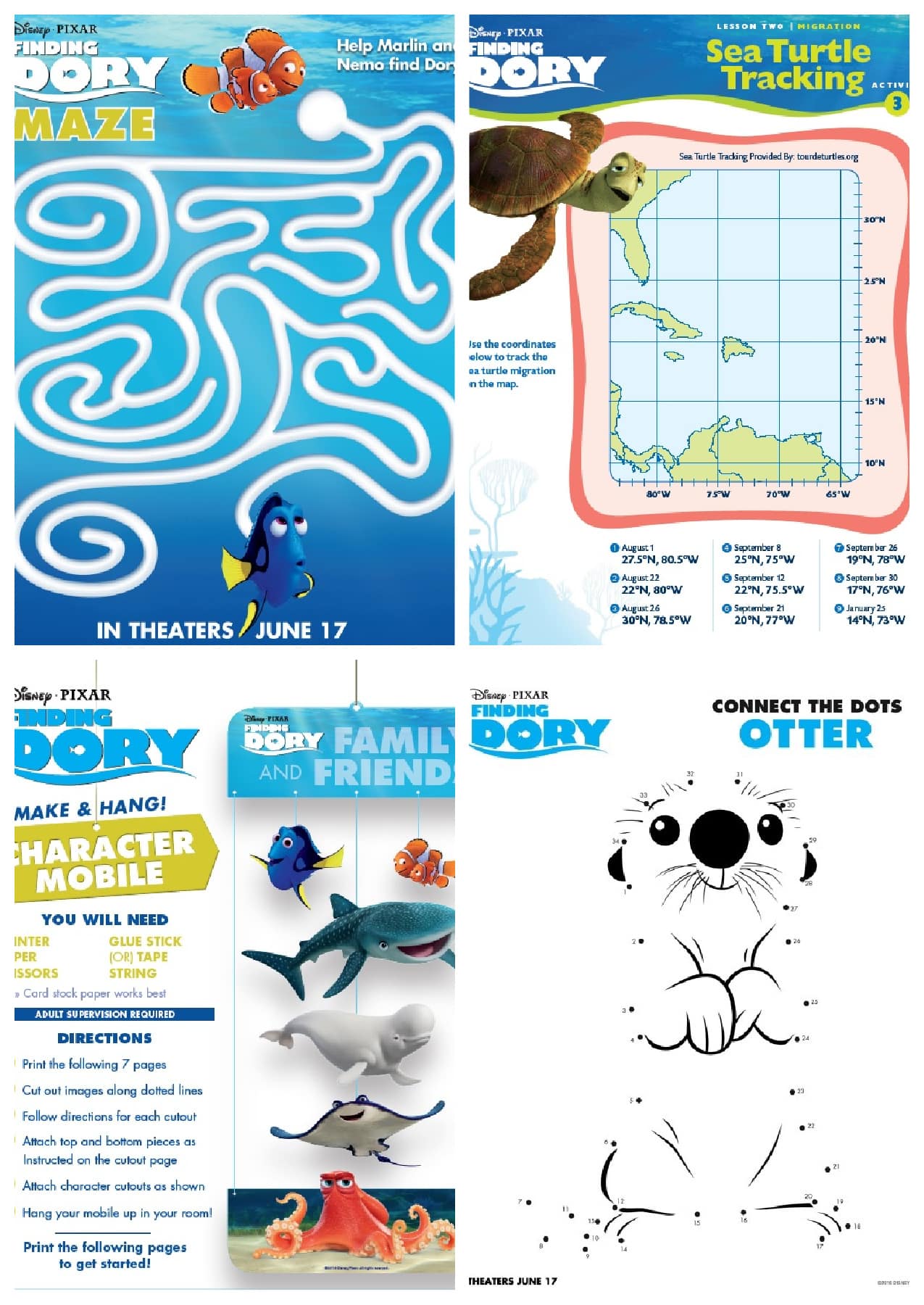 Finding Nemo Birthday Party Kit, Recipes, and Activities | Tonya Staab