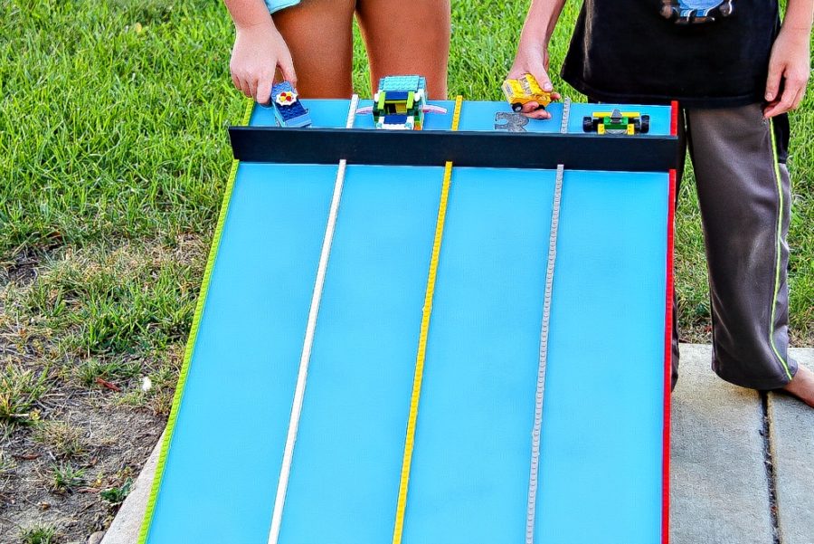 How to Build a LEGO® Race Track | Tonya Staab