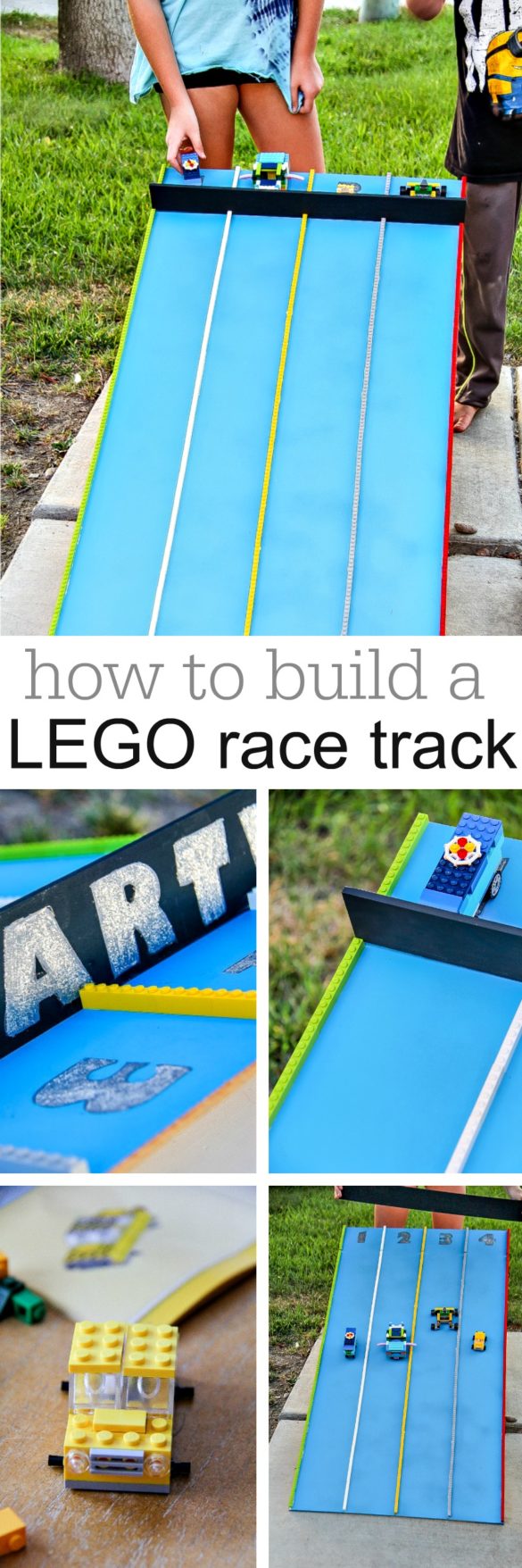 How to Build a LEGO® Race Track | Tonya Staab