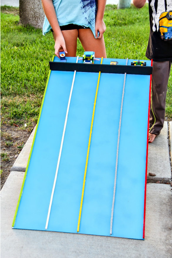 How to Build a LEGO® Race Track | Tonya Staab