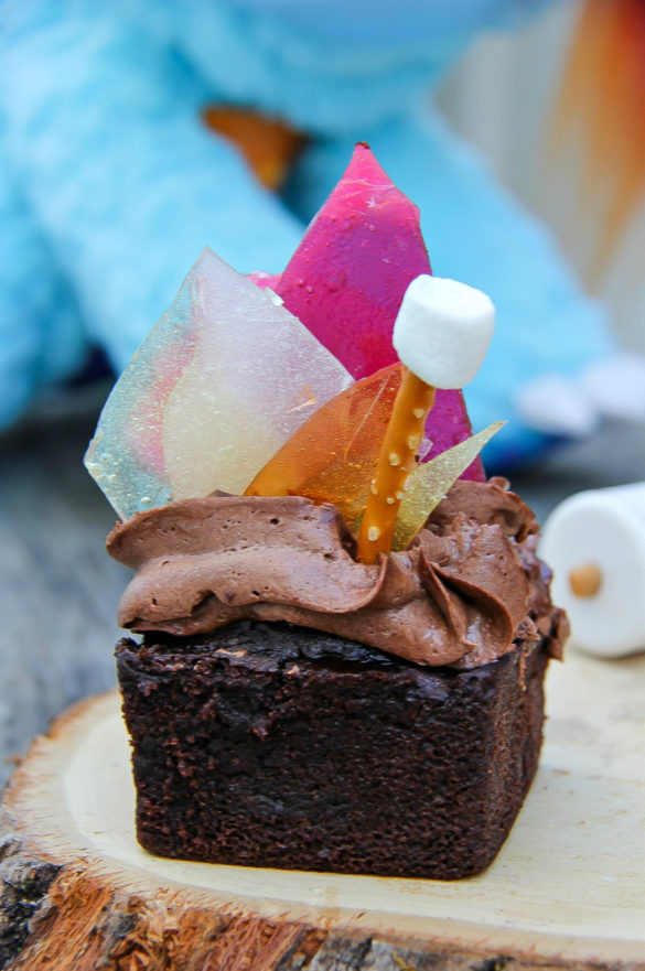 How To Make Campfire Brownies With Candy Flames | Tonya Staab