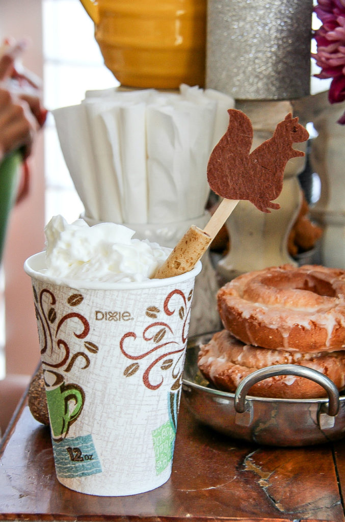 An Autumn Hot Chocolate Bar With DIY Drink Stirrers | Tonya Staab