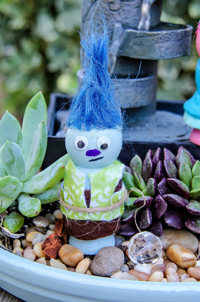 How to Make a Trolls Inspired Fairy Garden | Tonya Staab