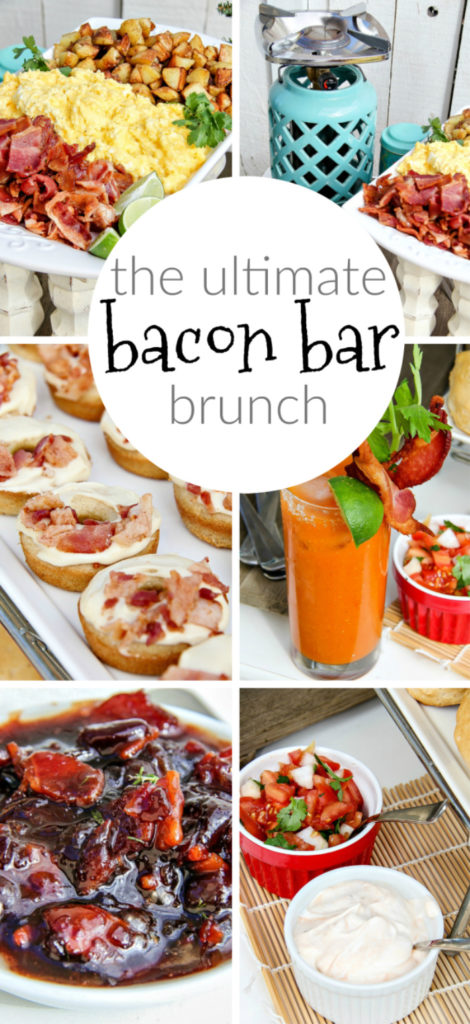 How To Set Up a Bacon Bar Buffet for Brunch | Tonya Staab