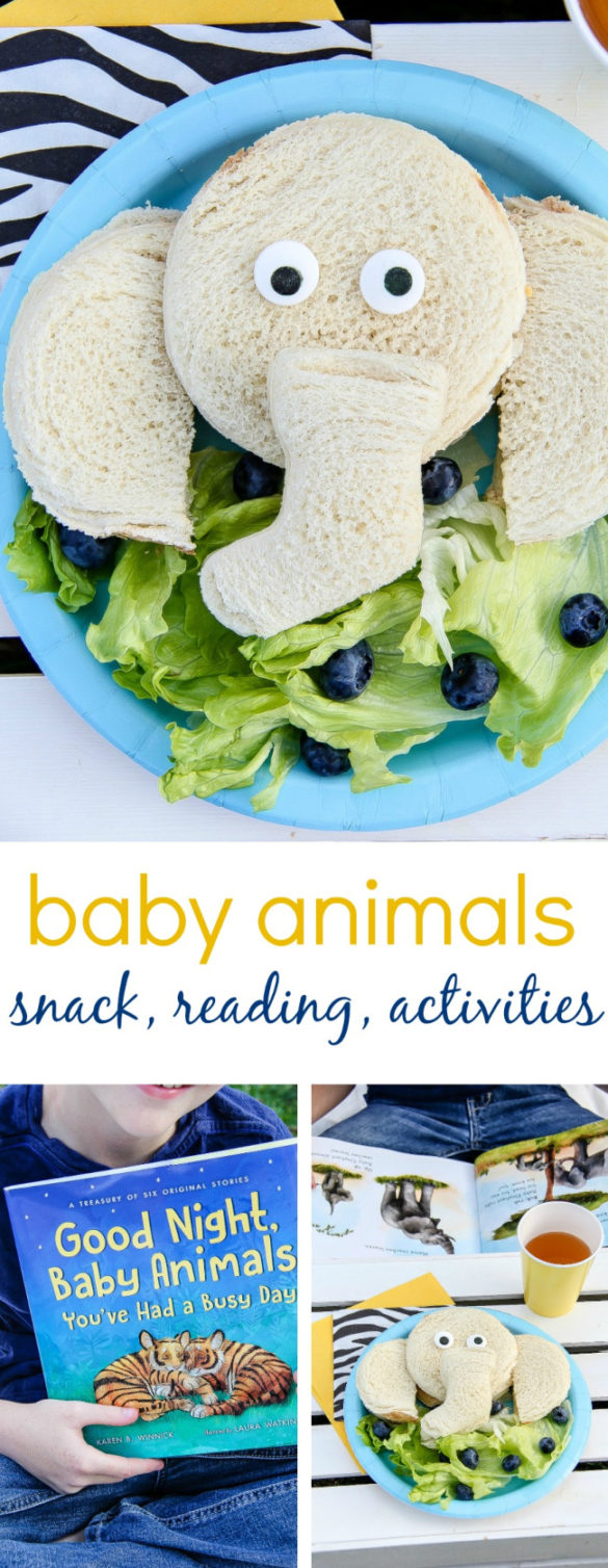A Baby Animals Lunch and Reading Activity For Kids | Tonya Staab