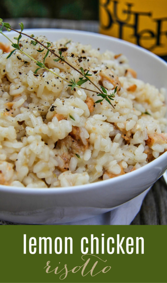 Easy Lemon Chicken Risotto Recipe | Tonya Staab