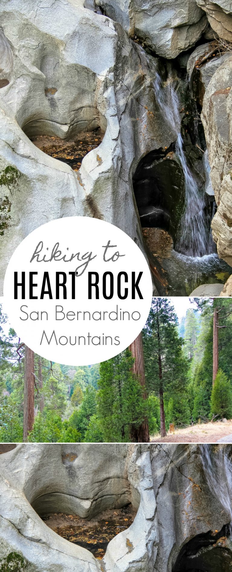 Hiking to Heart Rock in the San Bernardino Mountains | Tonya Staab