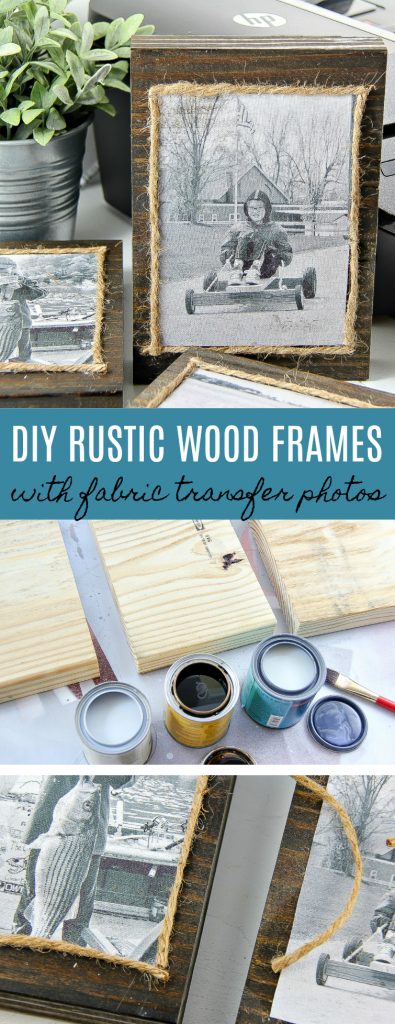 DIY Wood Block Photo Frames | Tonya Staab