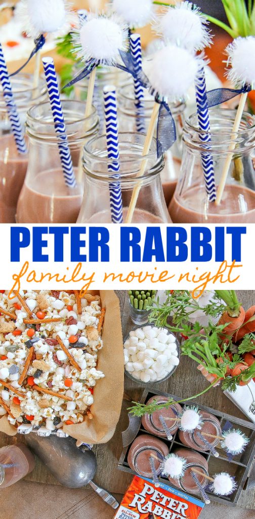 Peter Rabbit Party and Movie Night Ideas for Kids | Tonya Staab