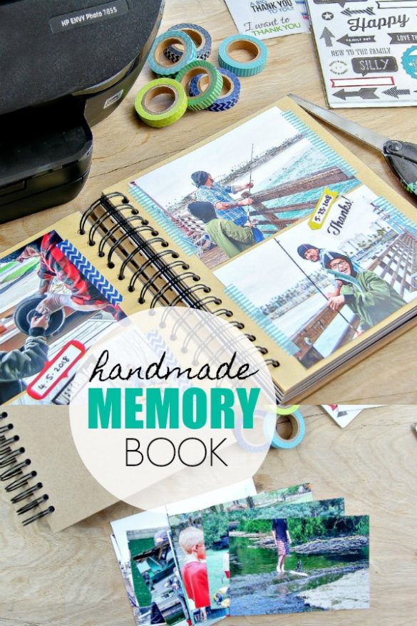 How to Make a Memories Scrapbook for a Gift | Tonya Staab