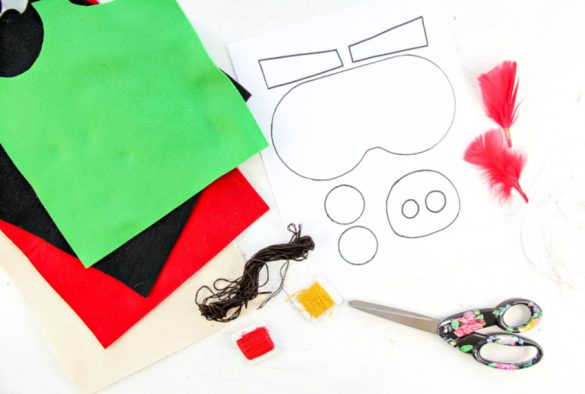 Angry Birds Crafts Handmade Face Masks | Tonya Staab