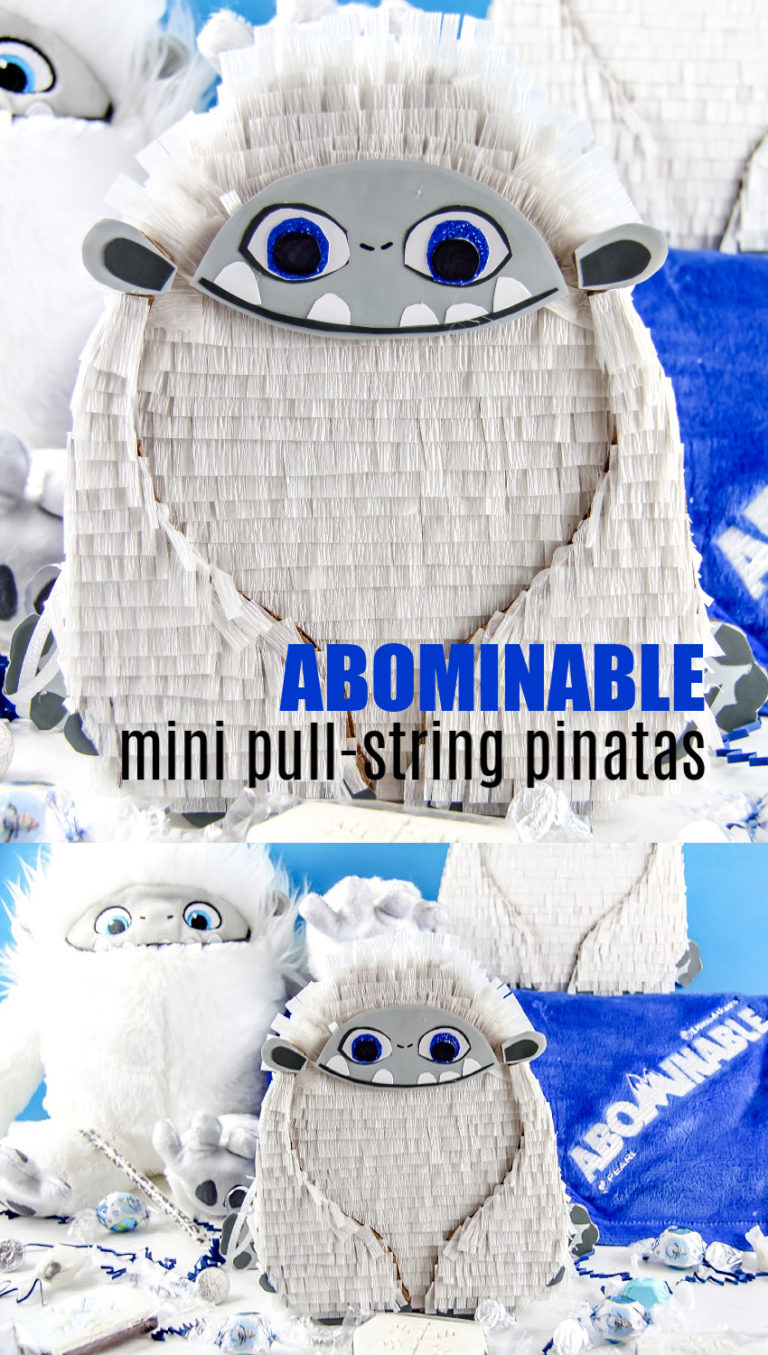 Abominable Movie Party Mini Pull-String Piñata | Tonya Staab