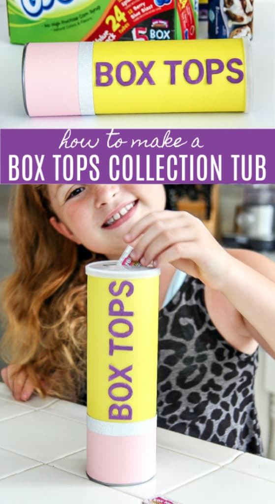 How To Make A Box Tops Container | Tonya Staab