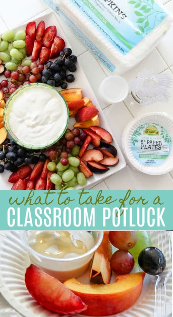 What To Take For A Classroom Party Potluck | Tonya Staab
