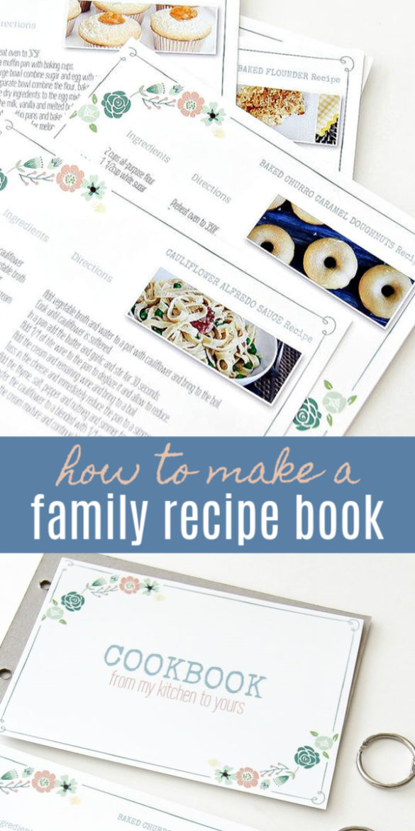 How to Make a Family Recipe Book | Tonya Staab