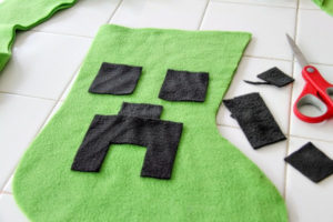 Minecraft Christmas Stocking and Stocking Stuffer Ideas | Tonya Staab
