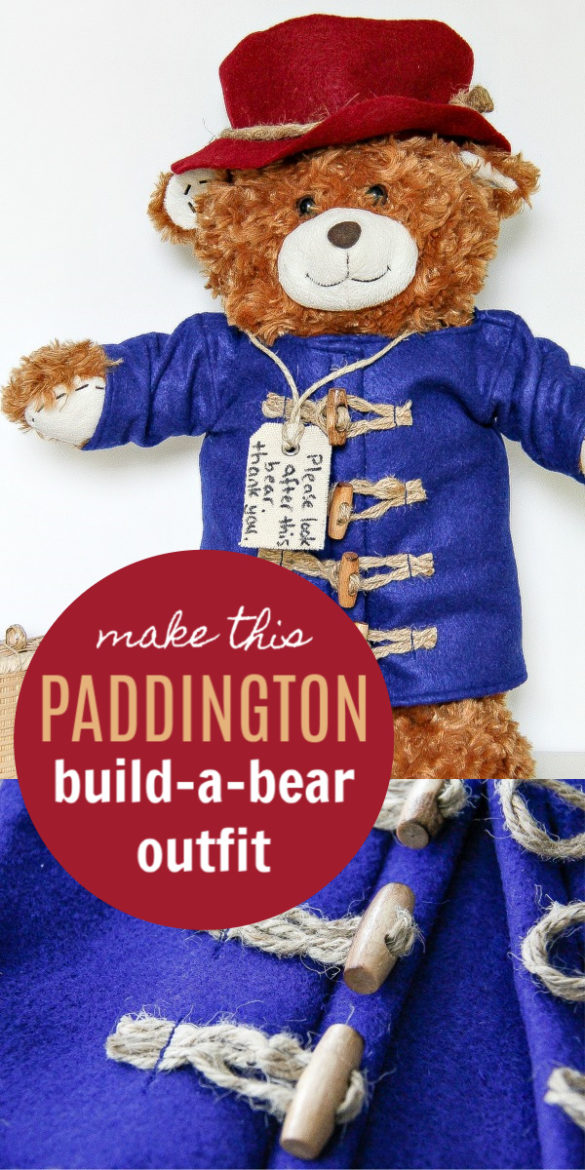 A Handmade Build-A-Bear Outfit Inspired by Paddington | Tonya Staab