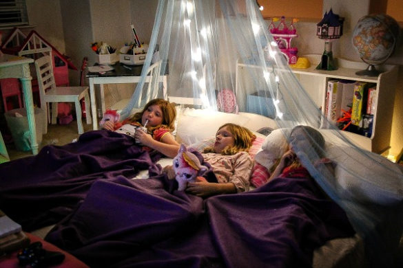 A Sleeping Beauty Sleepover and Movie Night | Tonya Staab