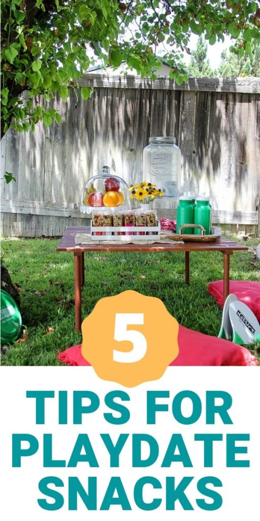 5 Tips for Setting up a Backyard Snack Table for Kids | Tonya Staab