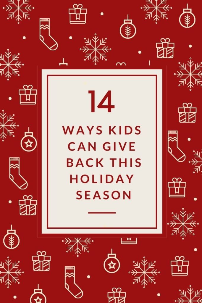 14 Ways Kids Can Give Back This Holiday Season | Tonya Staab