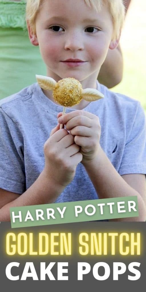 Harry Potter Golden Snitch Cake Pops | Tonya Staab
