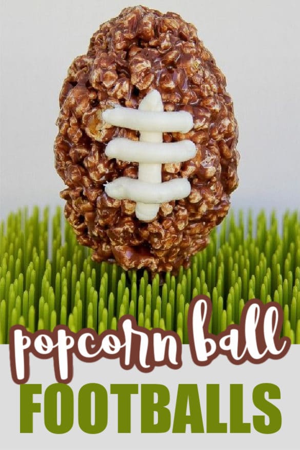 How to Make Popcorn Ball Footballs | Tonya Staab