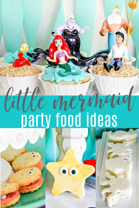 Food Ideas For a Little Mermaid Party | Tonya Staab