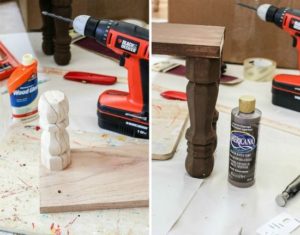 DIY Wood Pedestal Food Stands for Entertaining at Home | Tonya Staab