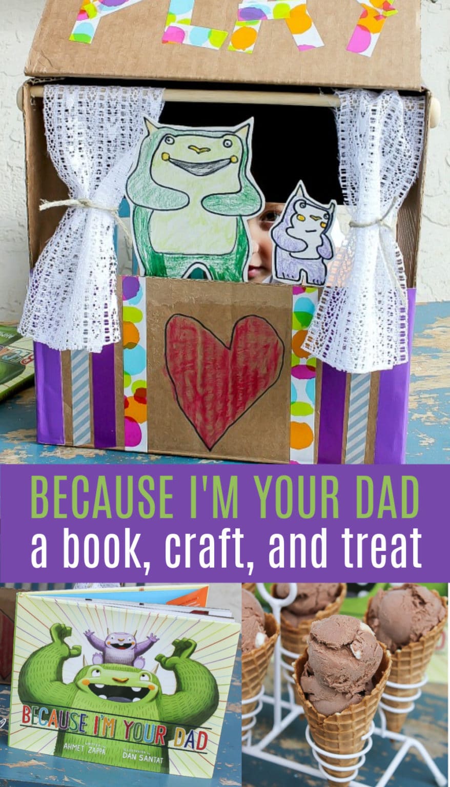 Father's Day Fun Inspired by the Book Because I'm Your Dad | Tonya Staab