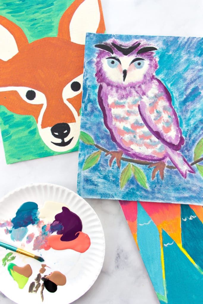 Fun Art for Kids Using Different Tools and Surfaces | Tonya Staab