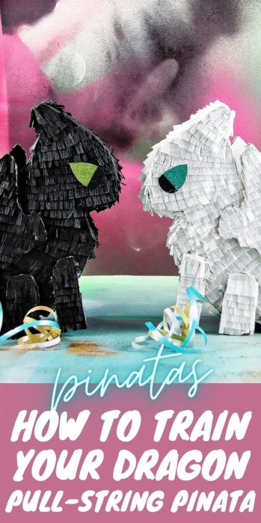 DIY Pull-String How To Train Your Dragon Pinata | Tonya Staab