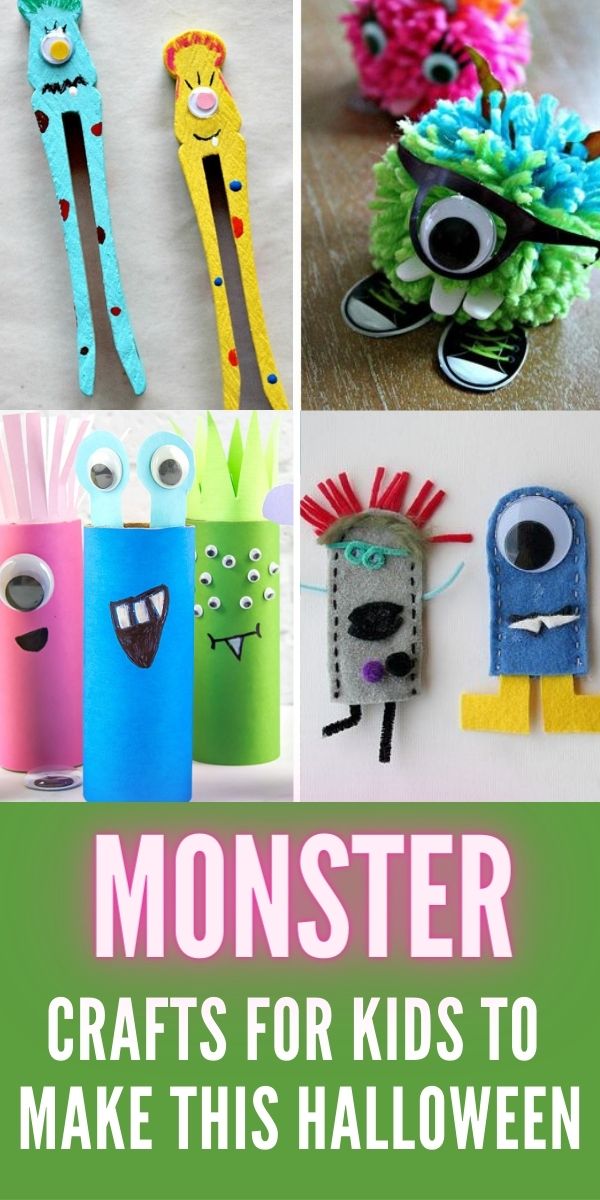 Monster Crafts for Kids to Make This Halloween | Tonya Staab