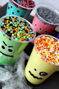 Make These Colorful Pudding Monsters | Tonya Staab