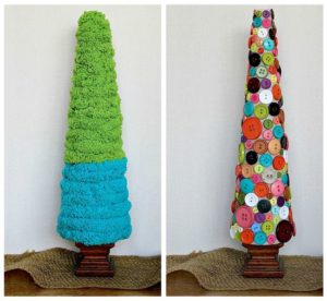 Easy Ideas for Decorating Styrofoam Christmas Trees | Tonya Staab