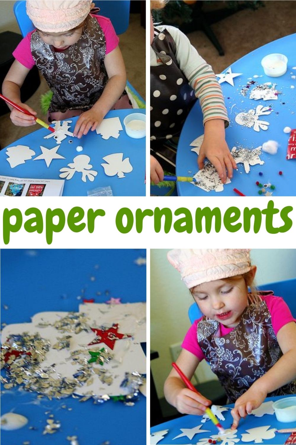 Paper Ornaments for Kids to Make This Christmas | Tonya Staab