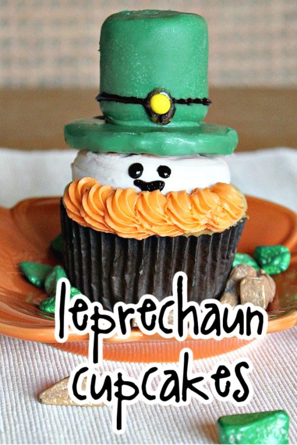 Leprechaun Cupcakes for St. Patrick's Day Parties for Kids | Tonya Staab